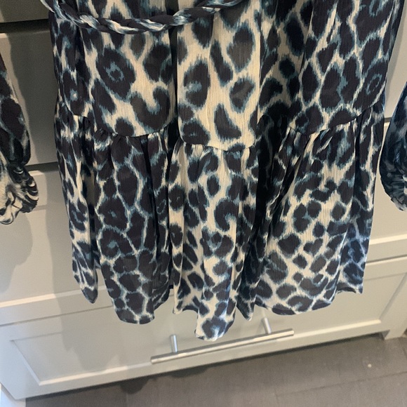 A.L.C. | Dresses | Alc Jen Silk Animal Print Dress | Poshmark